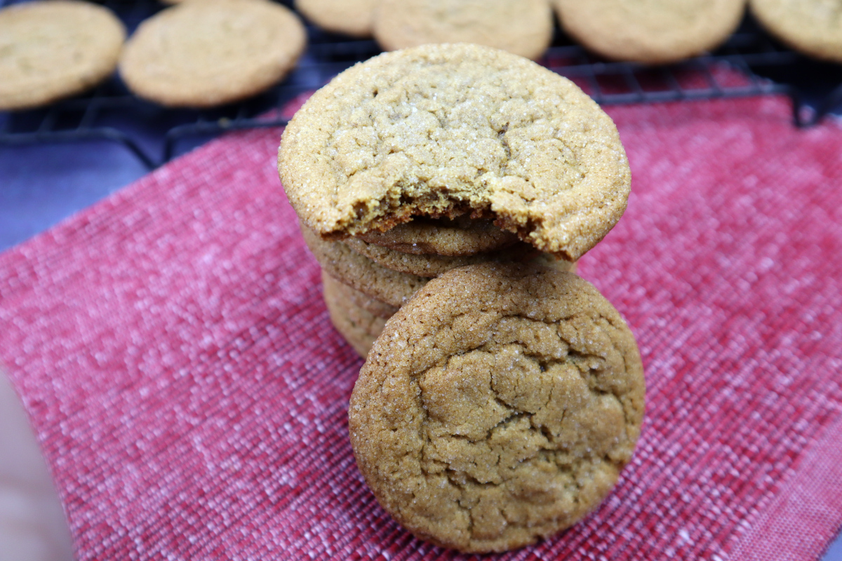 The Best Soft Ginger Molasses Cookies - The Freckled Cook