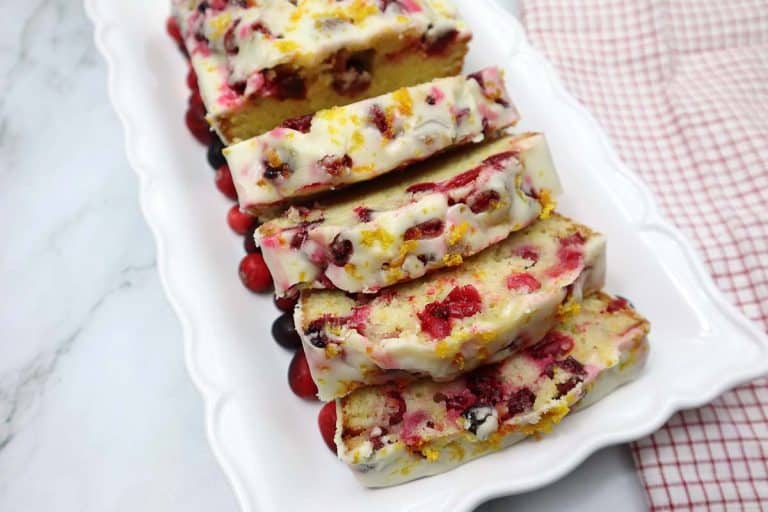 Cranberry Orange Bread Recipe - The Freckled Cook
