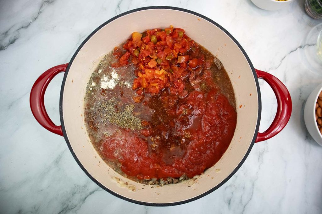 Easy Taco Soup - The Freckled Cook