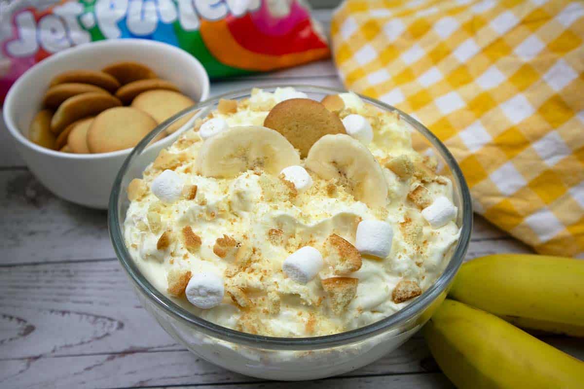 Banana Fluff - The Freckled Cook